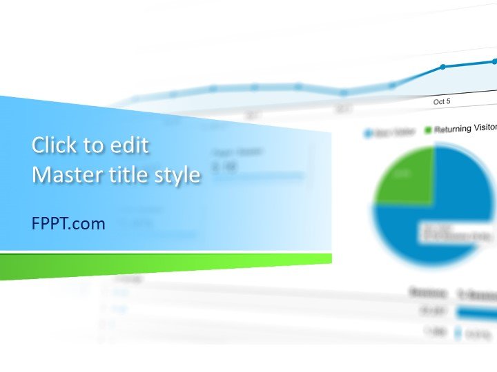 Free Businessman Working in Computer PowerPoint Template - Free ...