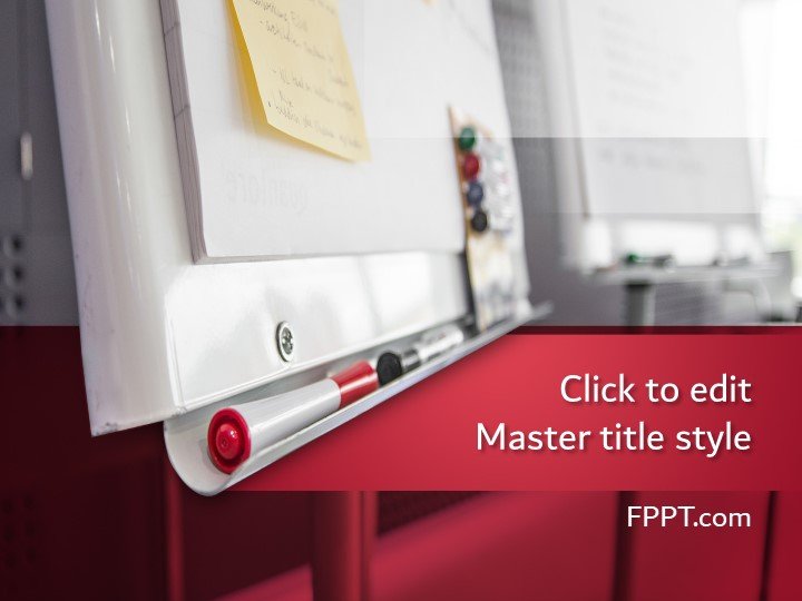 Free Whiteboard PowerPoint Template - Free PowerPoint Templates