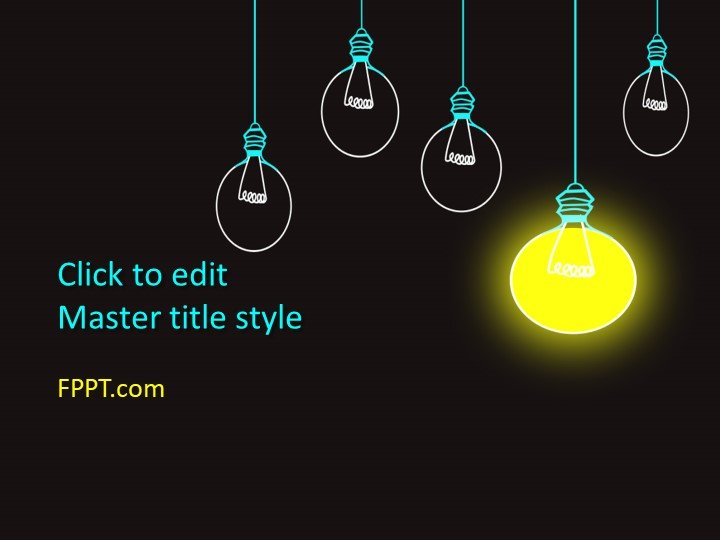 Free Lamp PowerPoint Templates