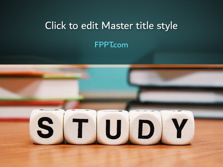 Free Study PowerPoint Template - Free PowerPoint Templates
