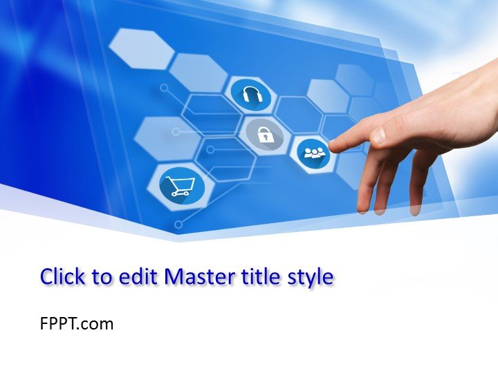 Free Digital World PowerPoint Template - Free PowerPoint Templates