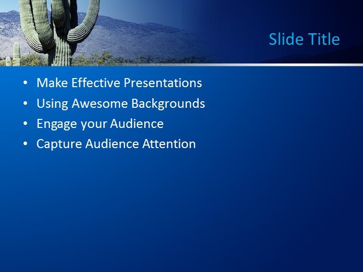 160362-cactus-template-4x3-2 - Free PowerPoint Templates