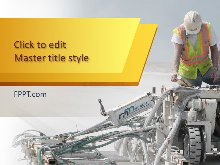 Free Drilling PowerPoint Template - Free PowerPoint Templates