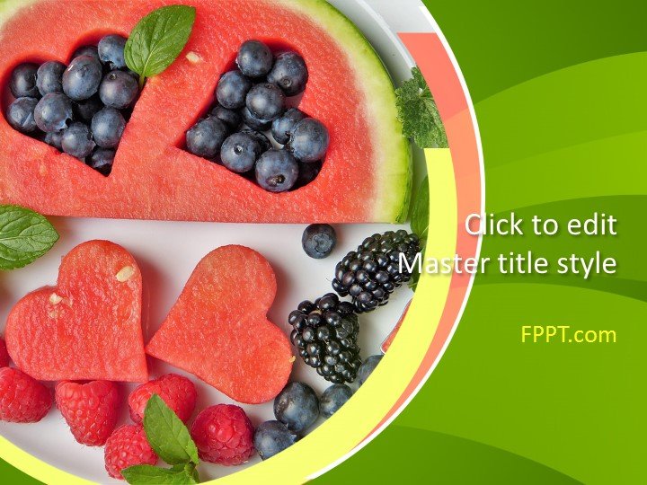 Free Watermelon PowerPoint Template - Free PowerPoint Templates
