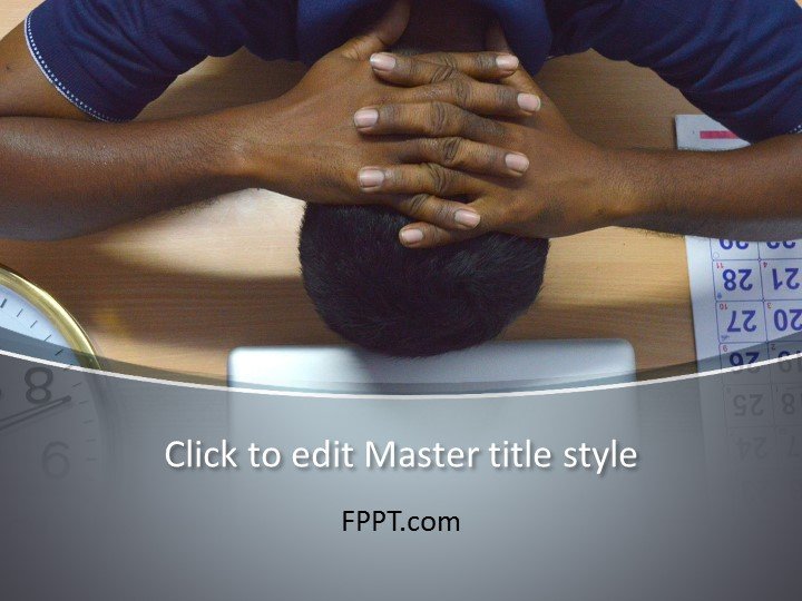Free Psychological Stress PowerPoint Template - Free PowerPoint Templates Free Psychological Stress PowerPoint Template - Free PowerPoint Templates