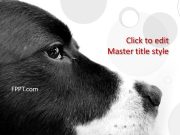 Free Therapy Dog PowerPoint Template