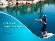 Free Fishing PowerPoint Template - Free PowerPoint Templates