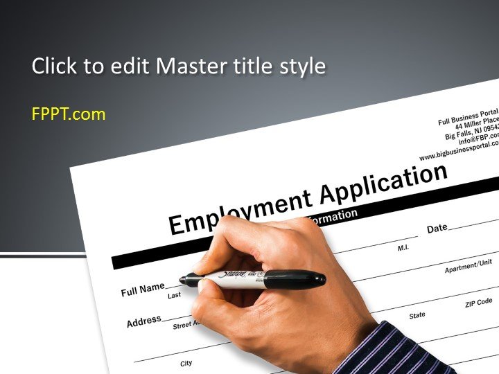 Free Career PowerPoint Templates