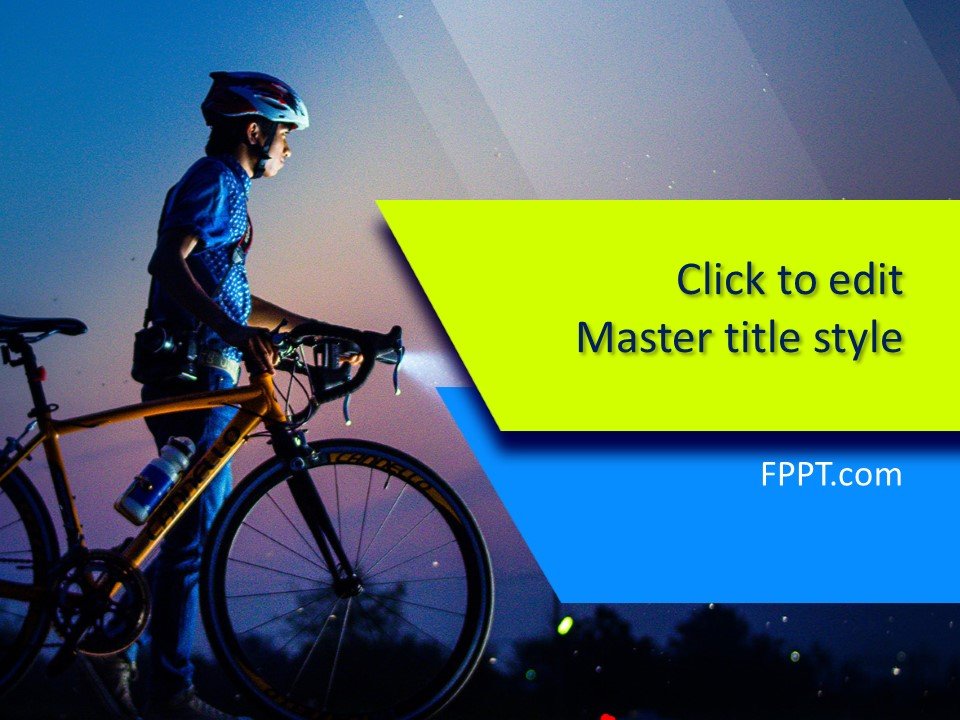 Free Bicycle PowerPoint Template - Free PowerPoint Templates