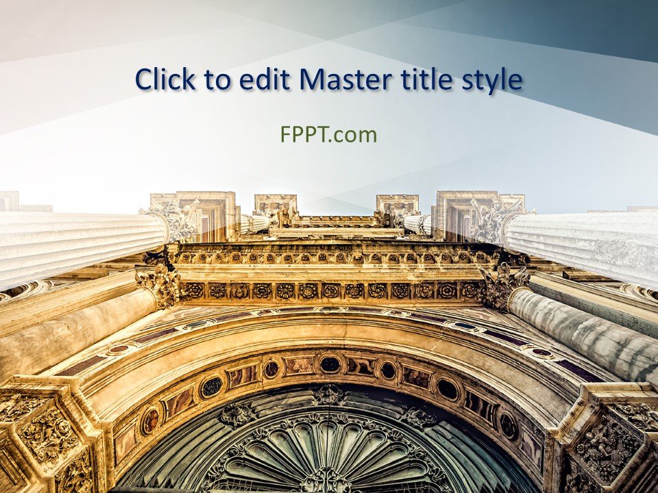 Free Arch PowerPoint Template - Free PowerPoint Templates Free Arch PowerPoint Template - Free PowerPoint Templates