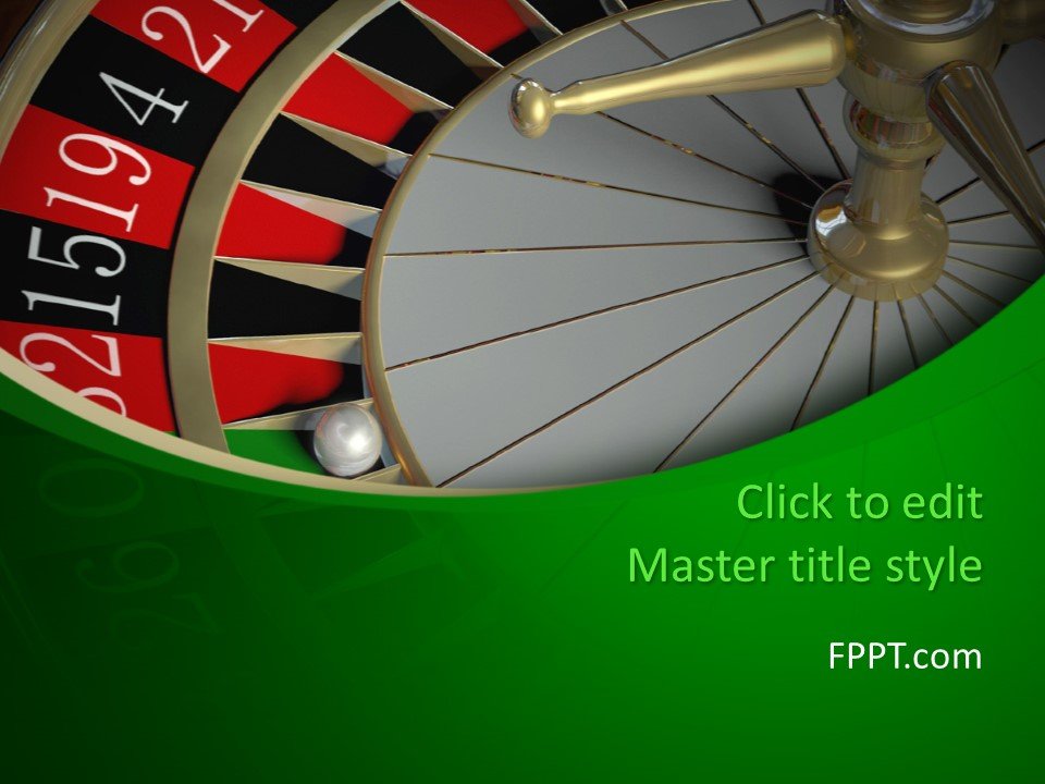Free Gambling PowerPoint Template - Free PowerPoint Templates