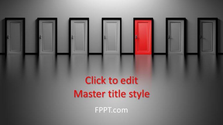 160434-doors-template-16x9-1 - Free PowerPoint Templates