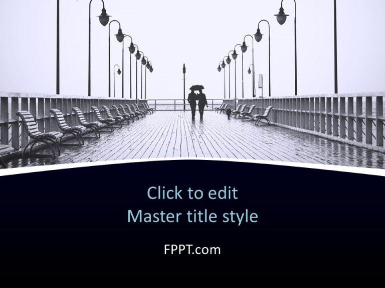 Free Raindrops PowerPoint Templates