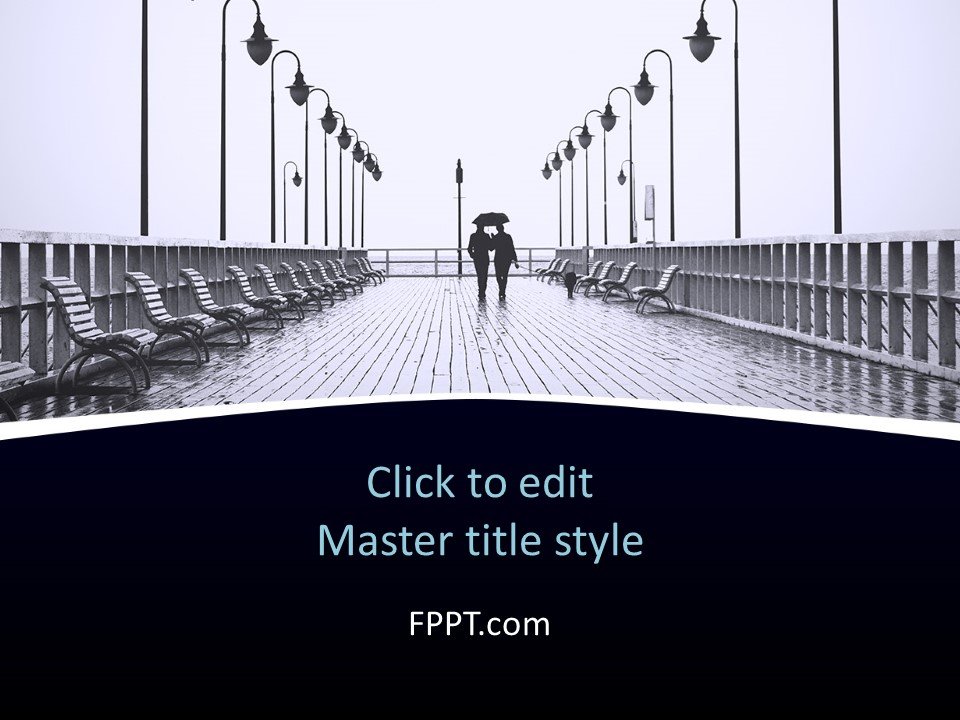 Free Rain PowerPoint Template - Free PowerPoint Templates