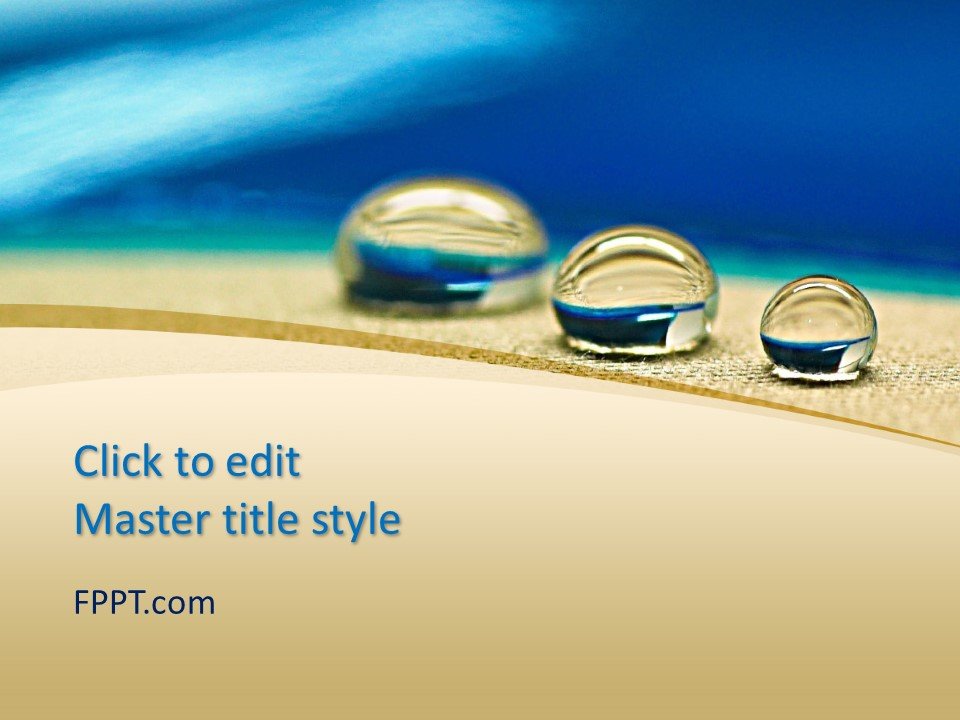 Water PowerPoint Templates