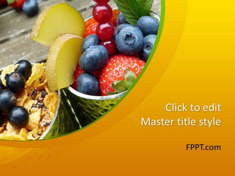 Free Fruits PowerPoint Template - Free PowerPoint Templates