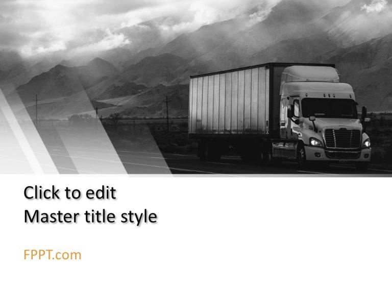 Free Truck PowerPoint Templates
