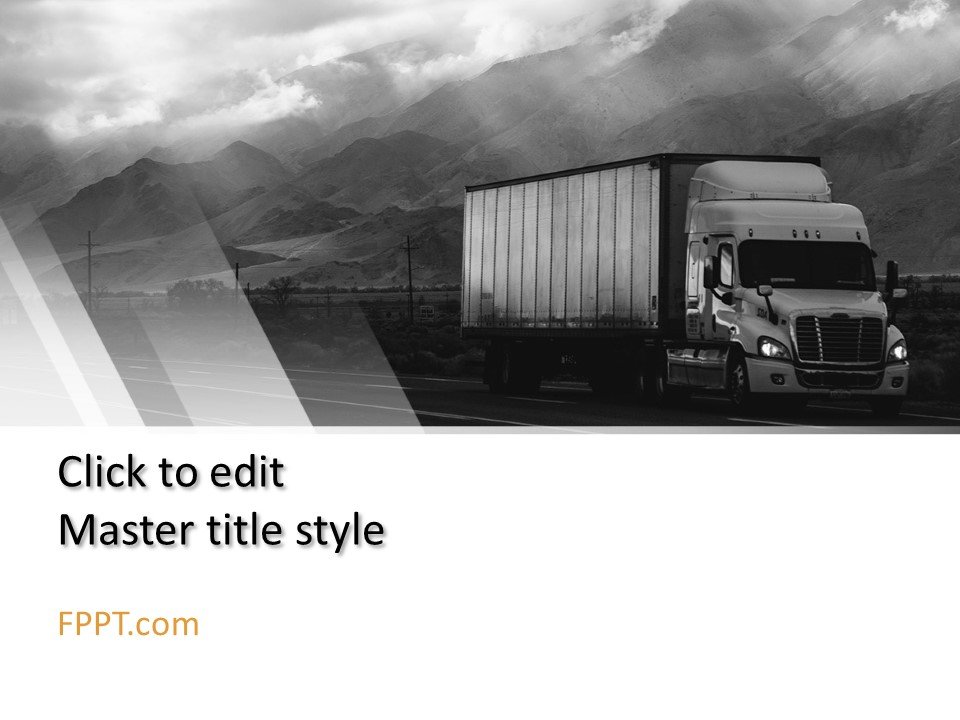 Free Transport Logistics Truck PowerPoint Template - Free PowerPoint ... Free Transport Logistics Truck PowerPoint Template - Free PowerPoint ...