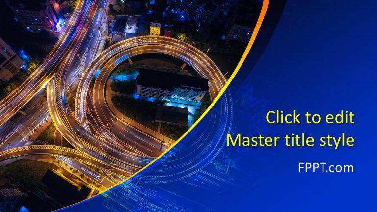 160514-road-junction-template-16x9-1 - Free PowerPoint Templates