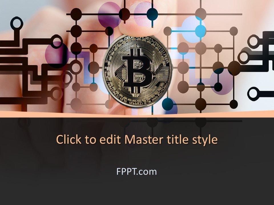 Free Bitcoin Cryptocurrency PowerPoint Template - Free PowerPoint Templates