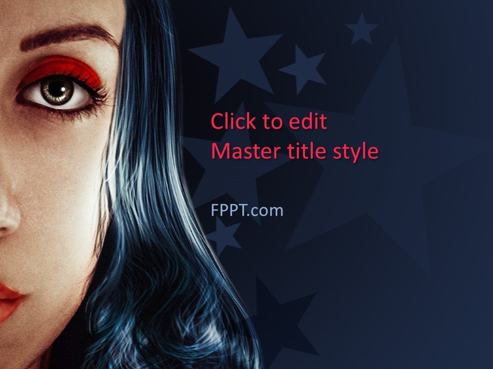 Free Beauty PowerPoint Template - Free PowerPoint Templates