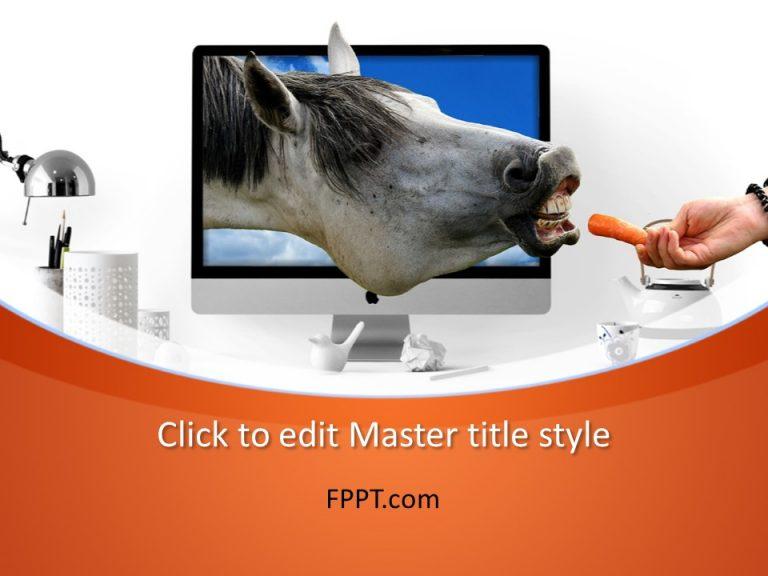 Free Monitor PowerPoint Templates