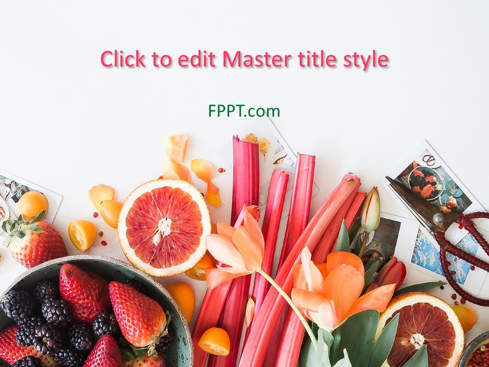 Food and Drinks PowerPoint Templates - Page 4 of 25