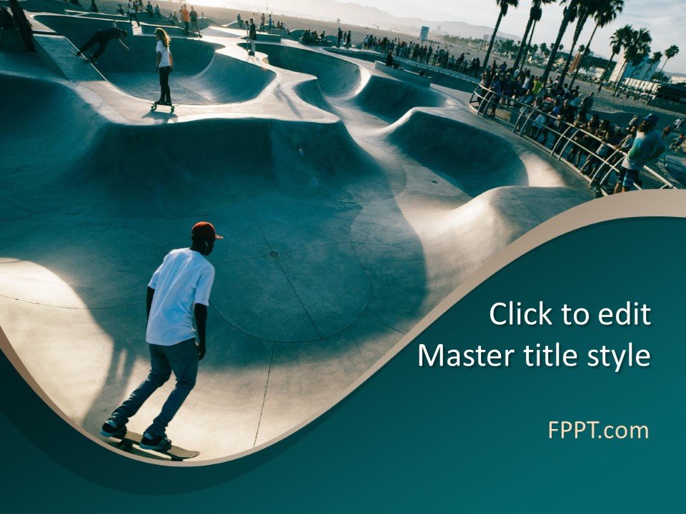 Free Skate PowerPoint Templates
