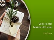 Free Gift Box PowerPoint Template - Free PowerPoint Templates