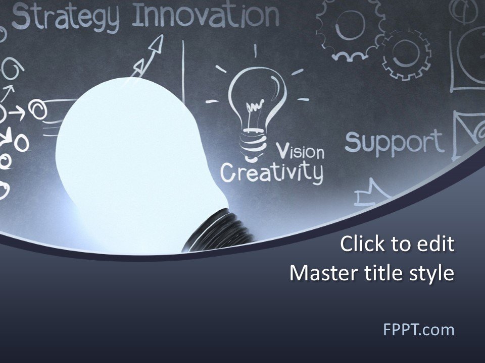 Free Strategy Innovation PowerPoint Template - Free PowerPoint Templates Free Strategy Innovation PowerPoint Template - Free PowerPoint Templates
