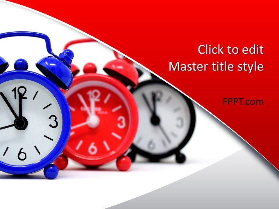 Free Clock PowerPoint Templates