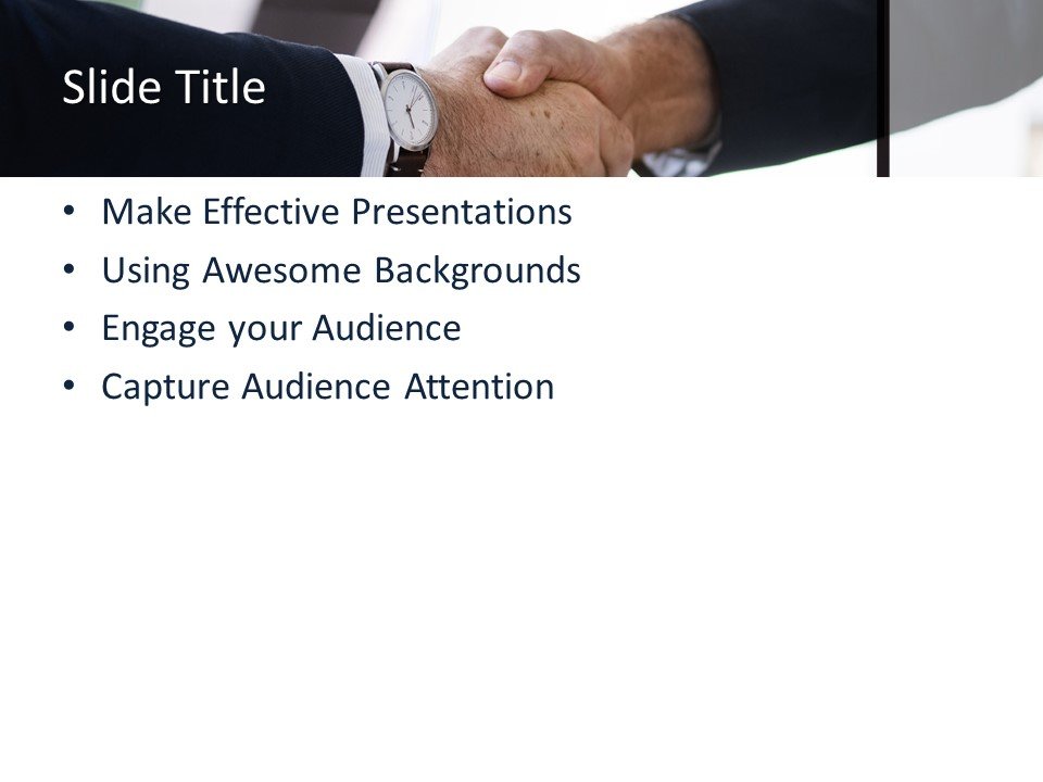160730-handshake-template-4x3-2 - Free PowerPoint Templates