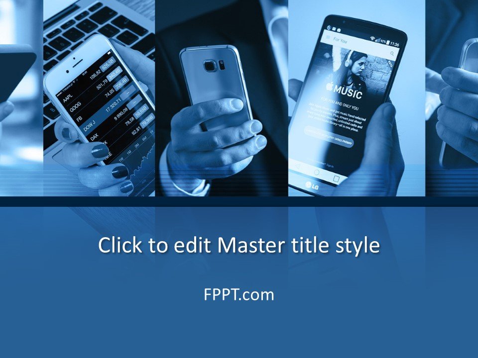 Free Mobile Phone PowerPoint Templates & Presentation Slides