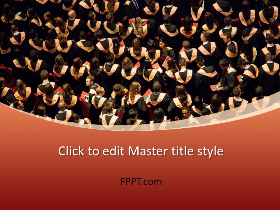 Free Graduation Ceremony PowerPoint Template - Free PowerPoint Templates
