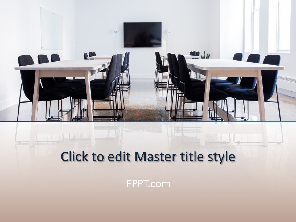 Free Workspace PowerPoint Template - Free PowerPoint Templates