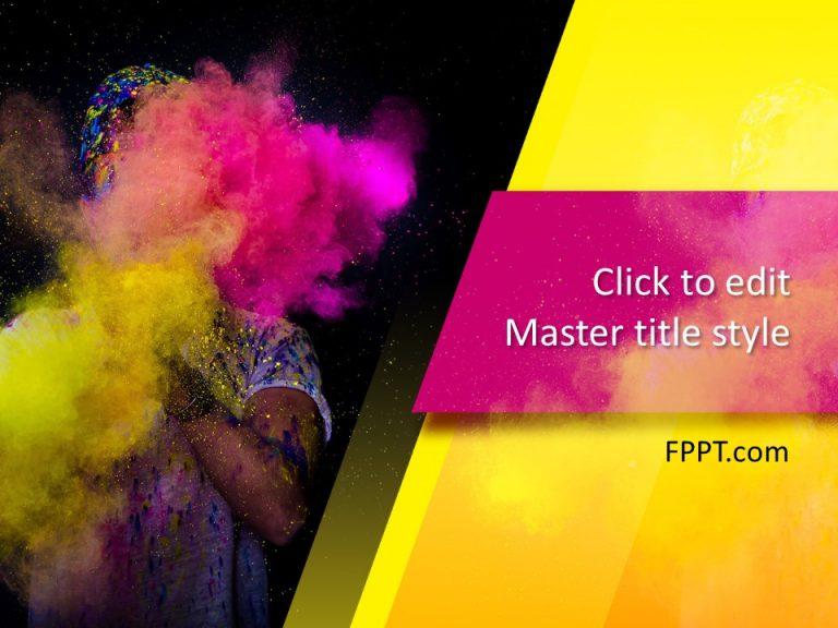 Free Holi PowerPoint Templates & PPT Templates
