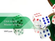 Free Roll Dice PowerPoint Templates