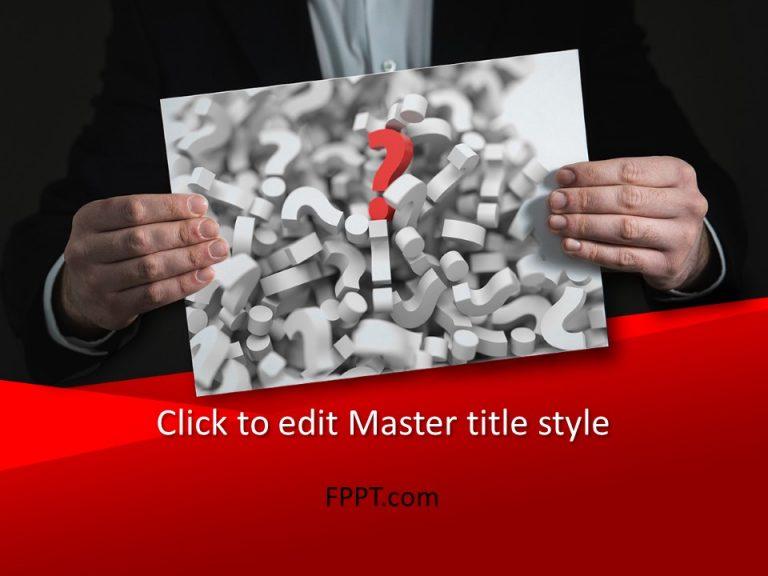 Free Question Mark PowerPoint Templates