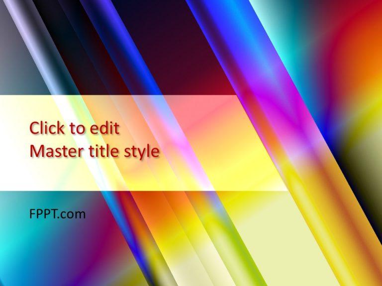Free Spectrum PowerPoint Template & Presentation Slides