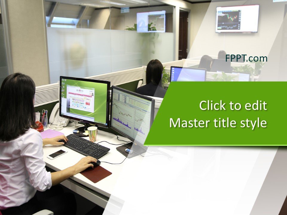 Free In the Office PowerPoint Template - Free PowerPoint Templates