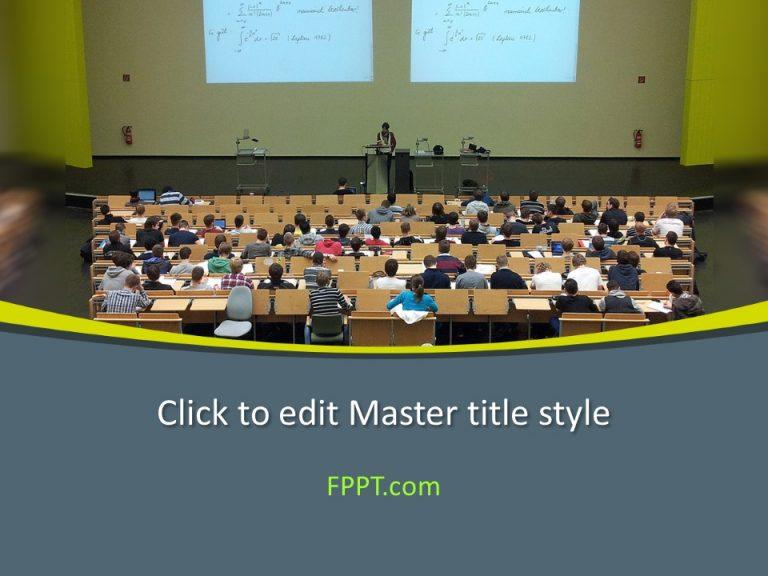 Free College PowerPoint Templates