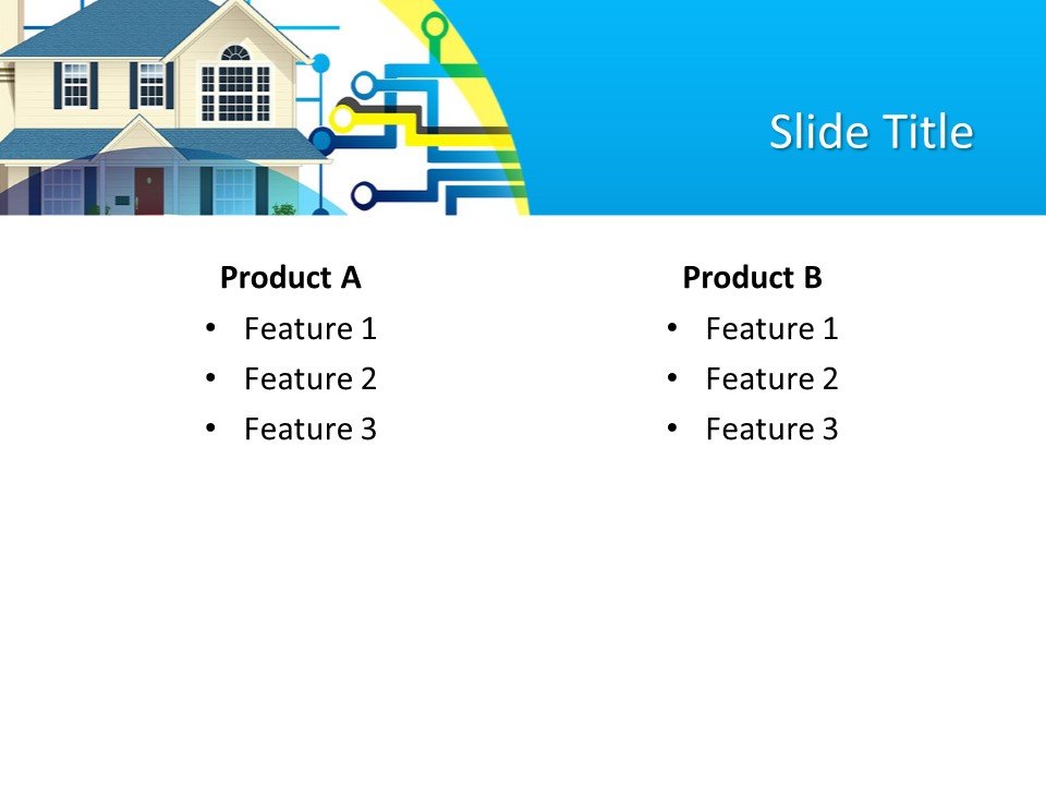 160924-smart-house-template-4x3-4 - Free PowerPoint Templates