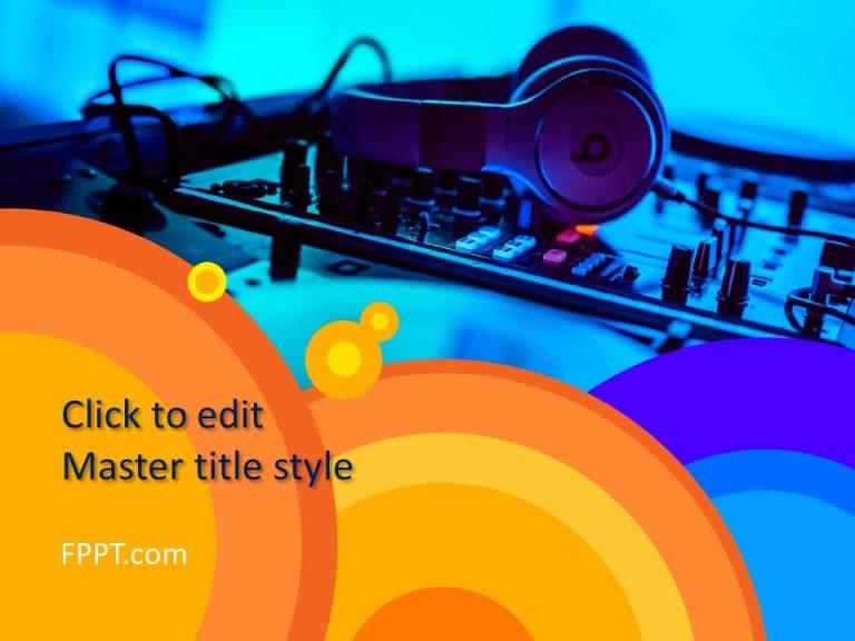 Free Sound PowerPoint Template - Free PowerPoint Templates