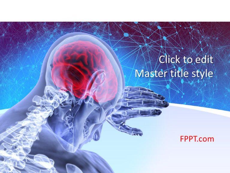 Free IQ Brain PowerPoint Template & Presentation Slides