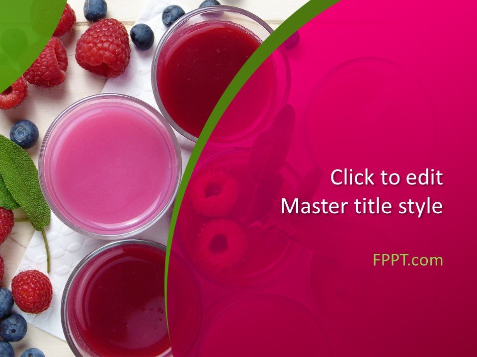Free Raspberry PowerPoint Template - Free PowerPoint Templates