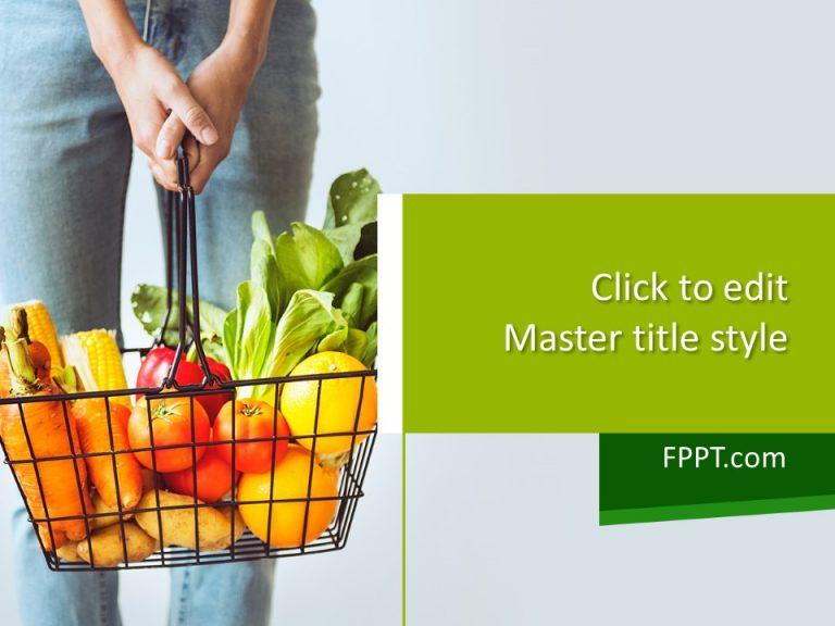 Free Organic Vegetables PowerPoint Template - Free PowerPoint Templates