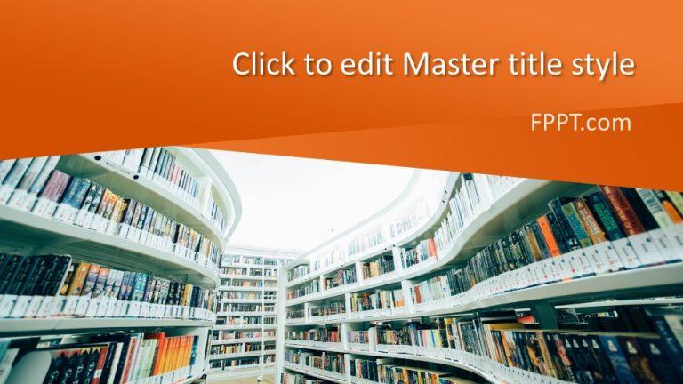 161023-library-template-16x9-1 - Free PowerPoint Templates