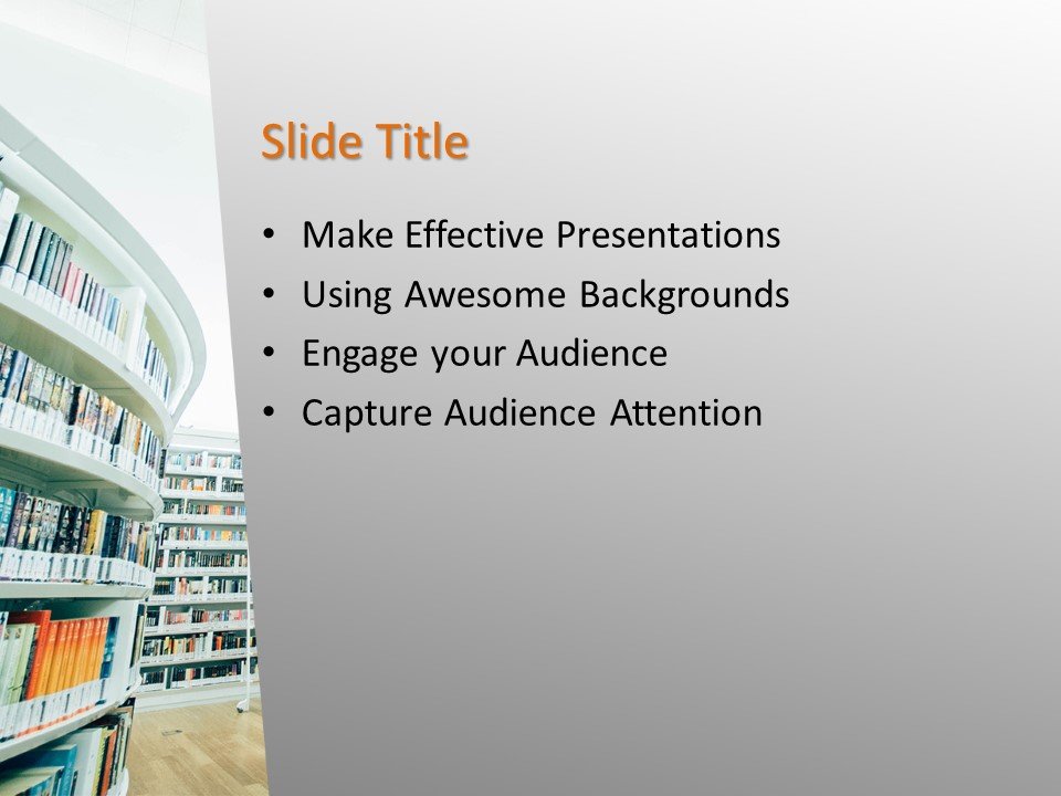 161023-library-template-4x3-3 - Free PowerPoint Templates
