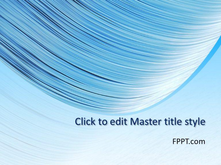 Free Sky Blue Background PowerPoint Template - Free PowerPoint Templates Free Sky Blue Background PowerPoint Template - Free PowerPoint Templates