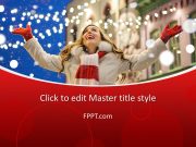 Free Christmas Joy PowerPoint Template - Free PowerPoint Templates